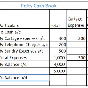 Petty Cash Book | Types | Example | Format | Entry | Downloads