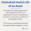Estimated Useful Life of an Asset (with Examples)